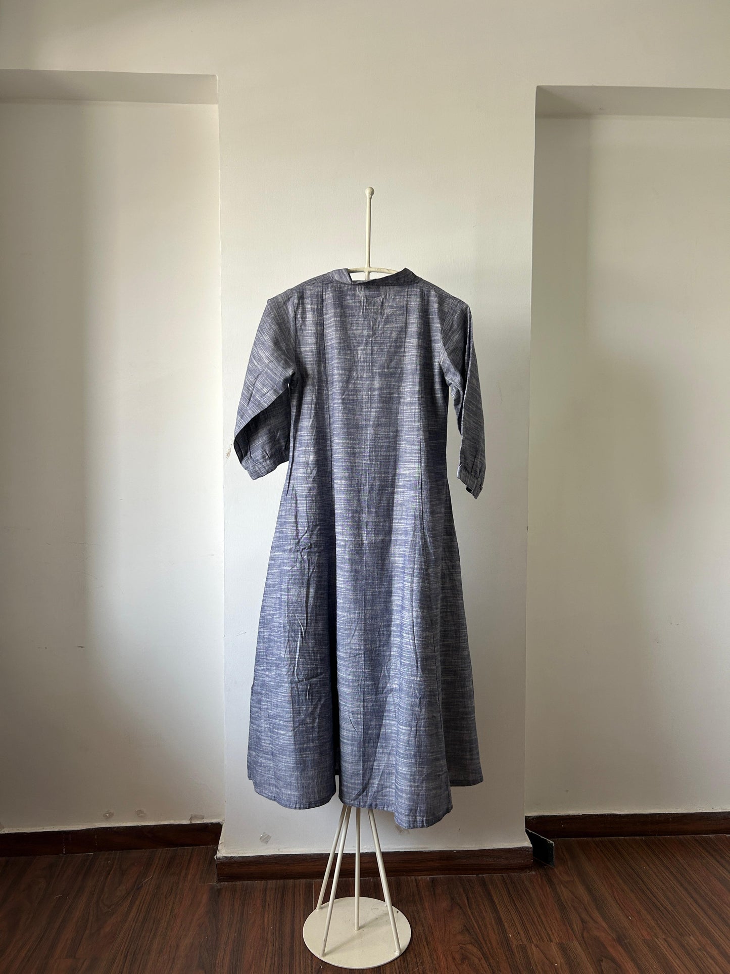 A-Line Flared Dress with Pockets – Silai Studio